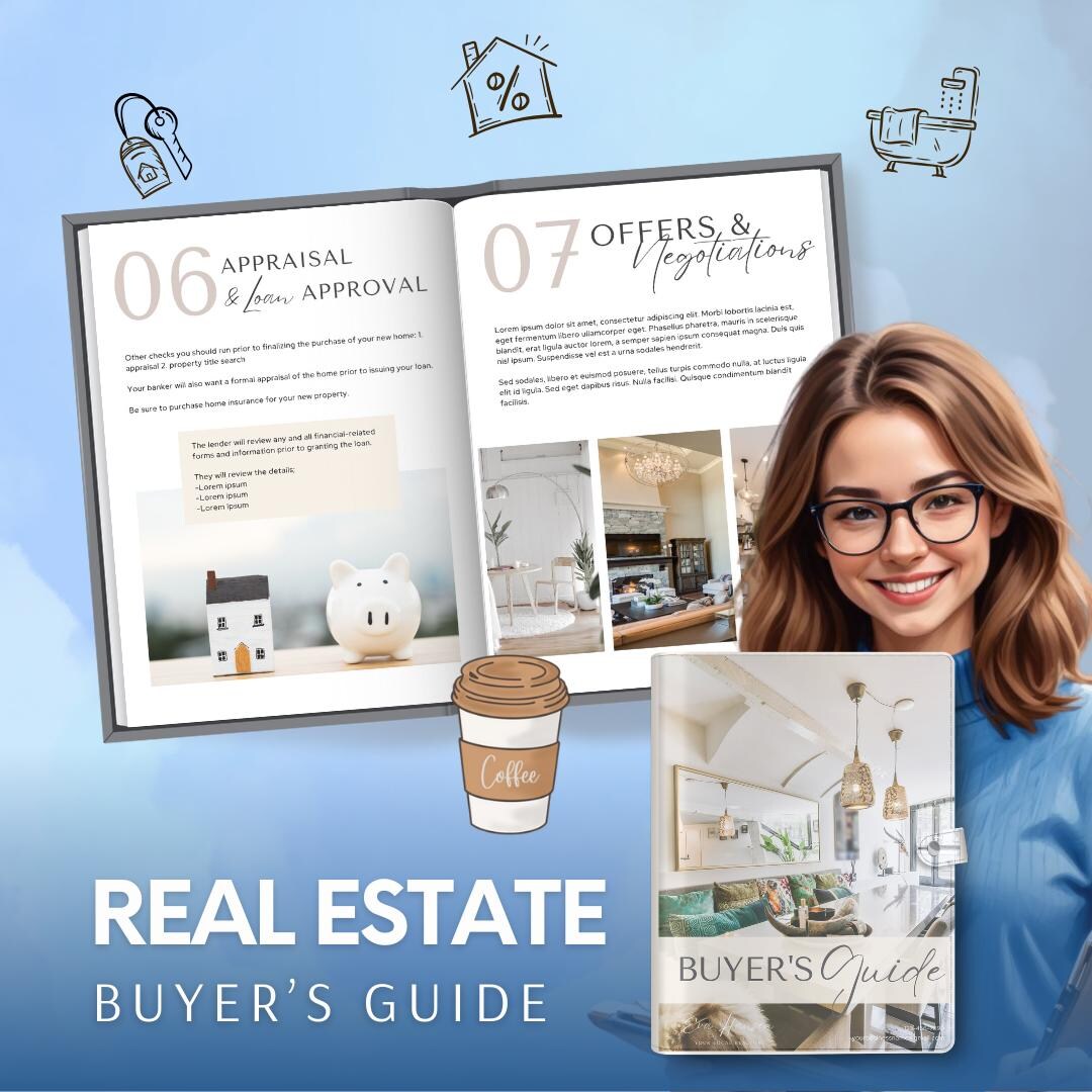 Real Estate Buyers Guide for Realtor-real Estate Agent Pdf-canva ...