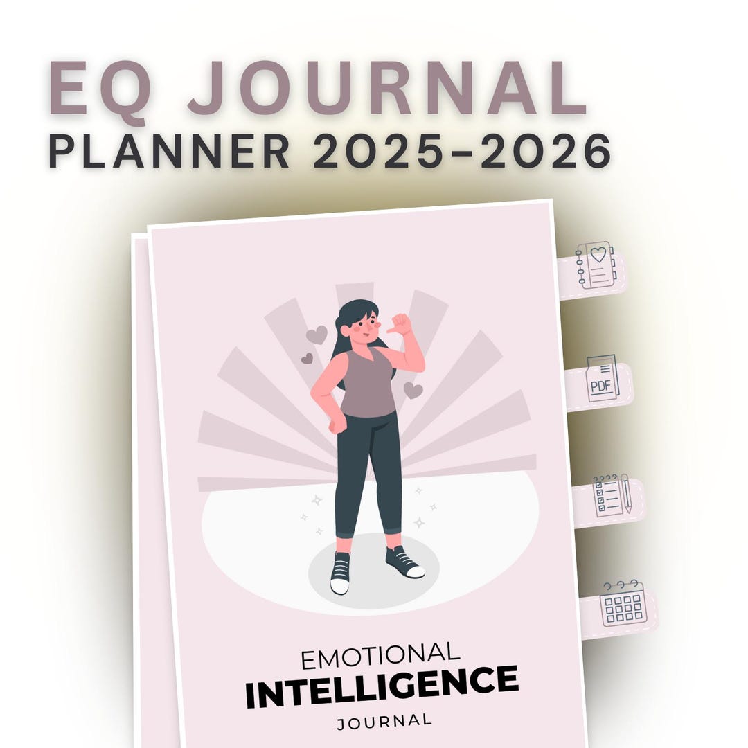 Emotional Intelligence-eq Journal 2025-2026 - Printable PDF | A4 Size ...