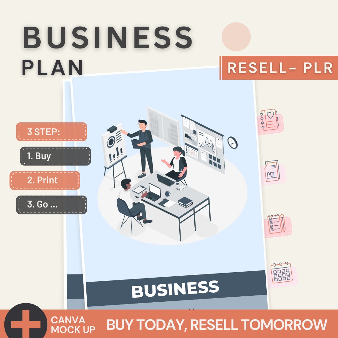 Business Plan 2024 Printable PDF A4 Size Resellable PLR - Etsy