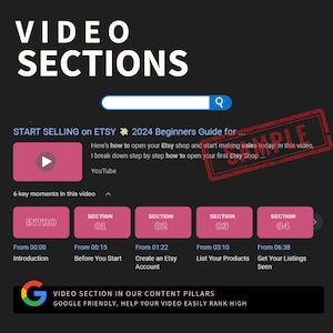 Video Script Template Content Ideas Printable - Pillar Video Youtube ...