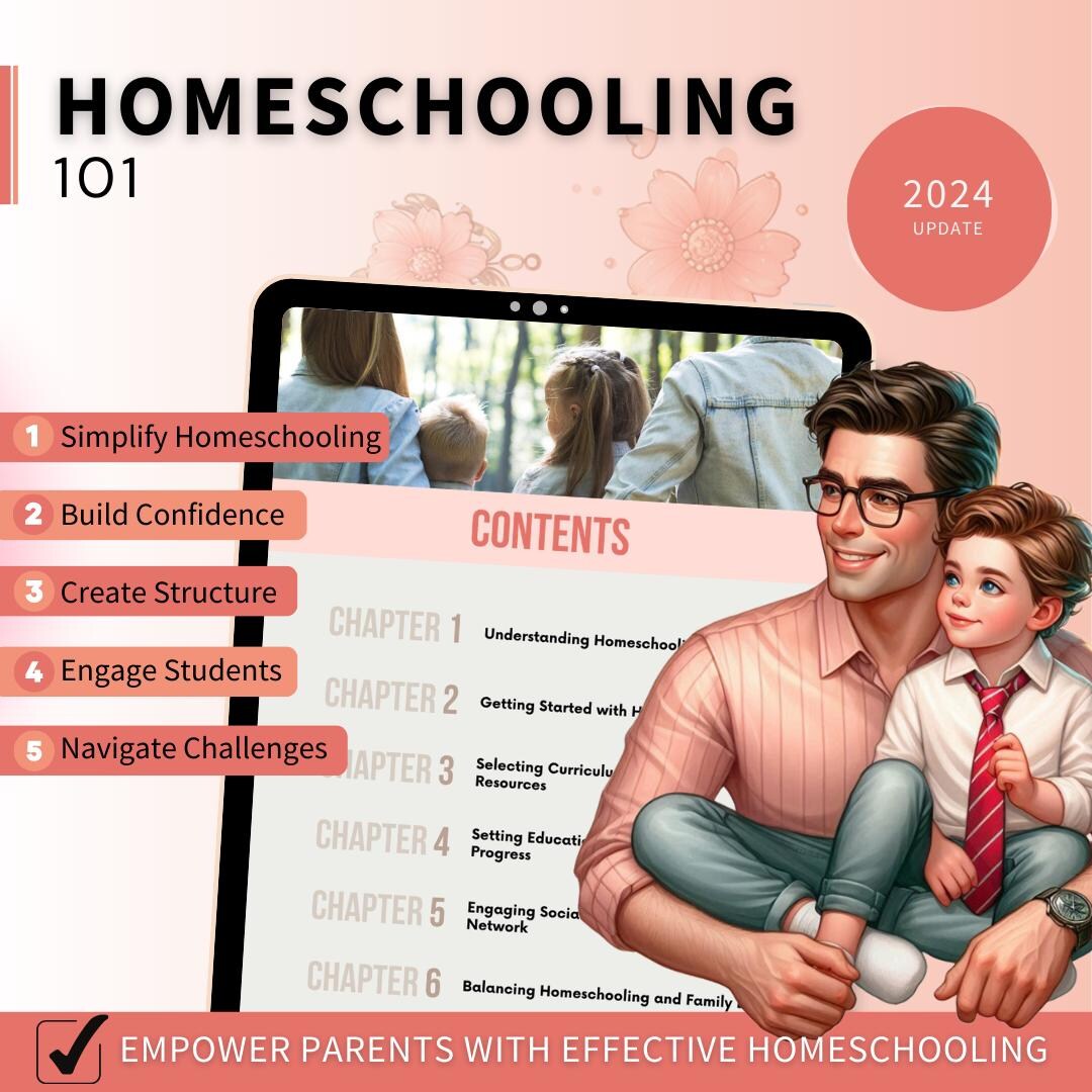Homeschooling 101 Pdf-canva Template - Etsy