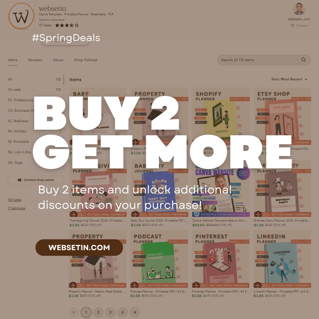 Interior Designer 3 in 1 Bundle 2024 Canva Template-post Ideas-planner ...