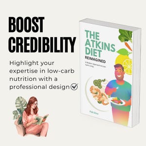Book Cover for Low Carb Eating Diet-dietician-dietitian-nutritionist ...