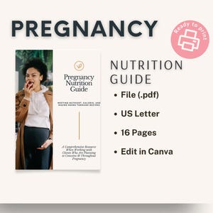 Pregnancy Nutrition Guide: Gestation-maternity-gravidity-family Way ...