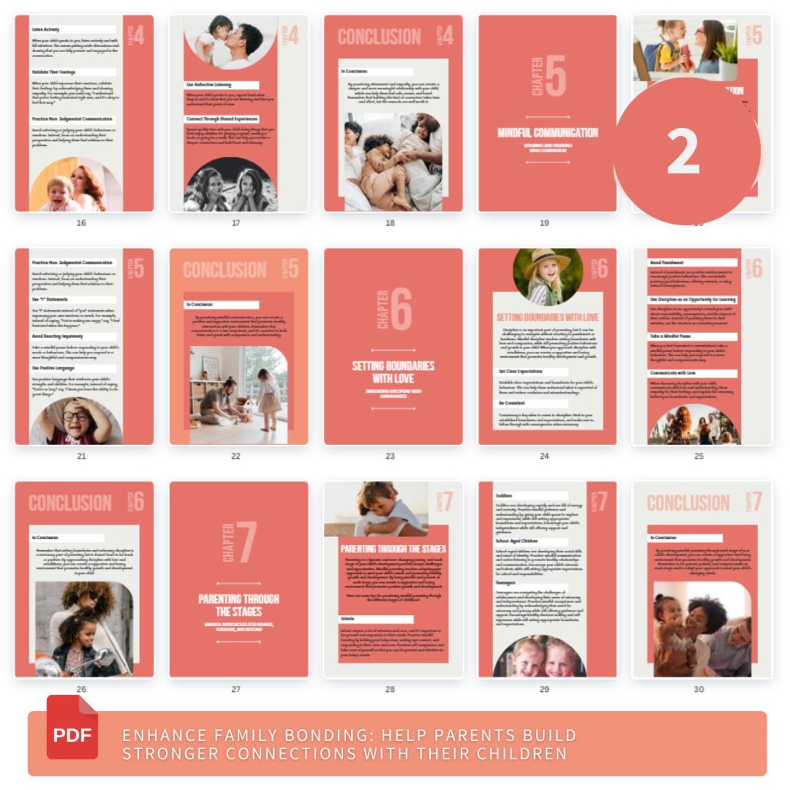 Mindful Parent Pdf-canva Template - Etsy