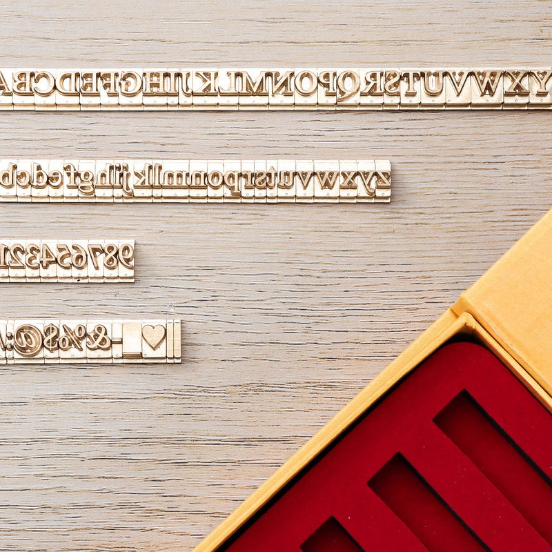 Alphabet Stamps - Etsy