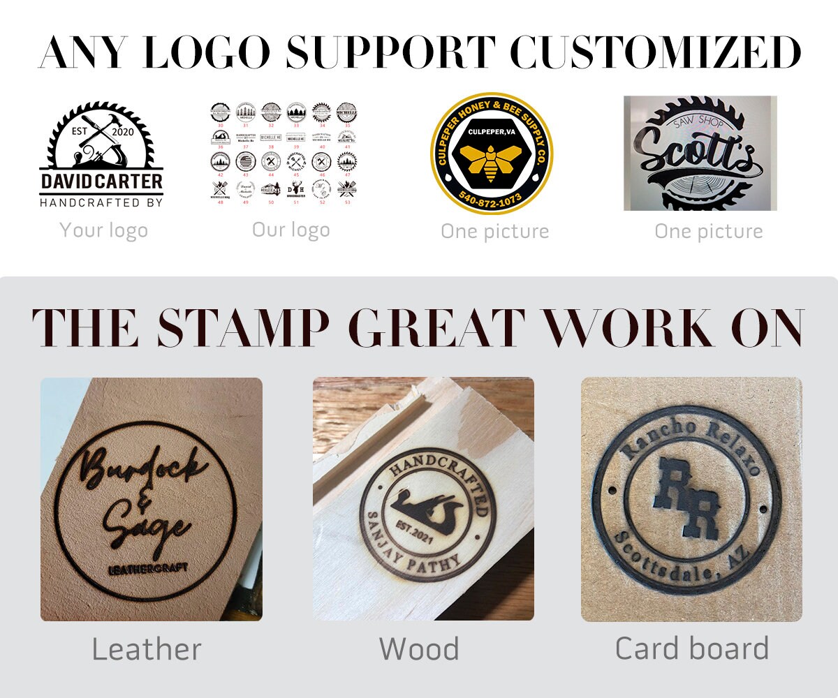 Custom Wood Burning Stamp / Wood Branding Iron Branding Iron - Etsy