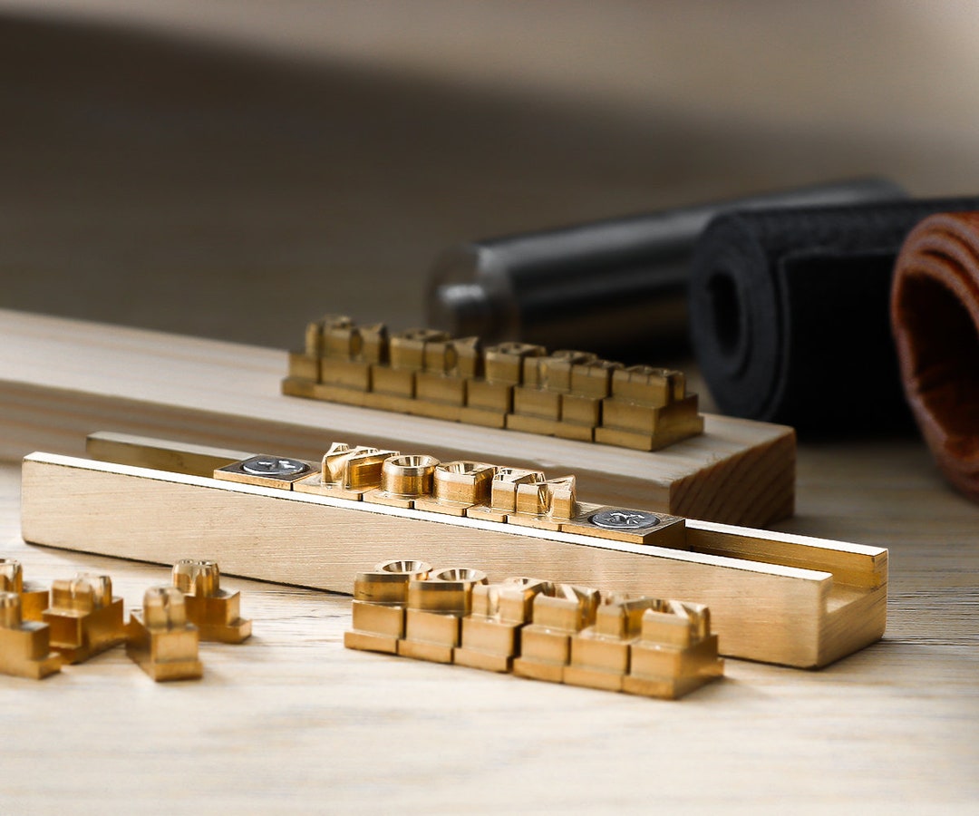 Leather Stamp Set Alphabet, 26 Interchangeable A-Z Alphabet Letter ...