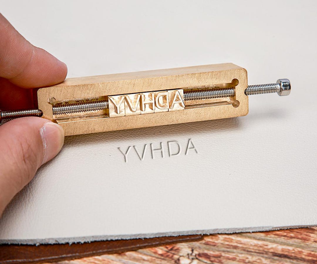 26 Interchangeable A-Z Alphabet Letter Stamp With Holderinterchangeable ...