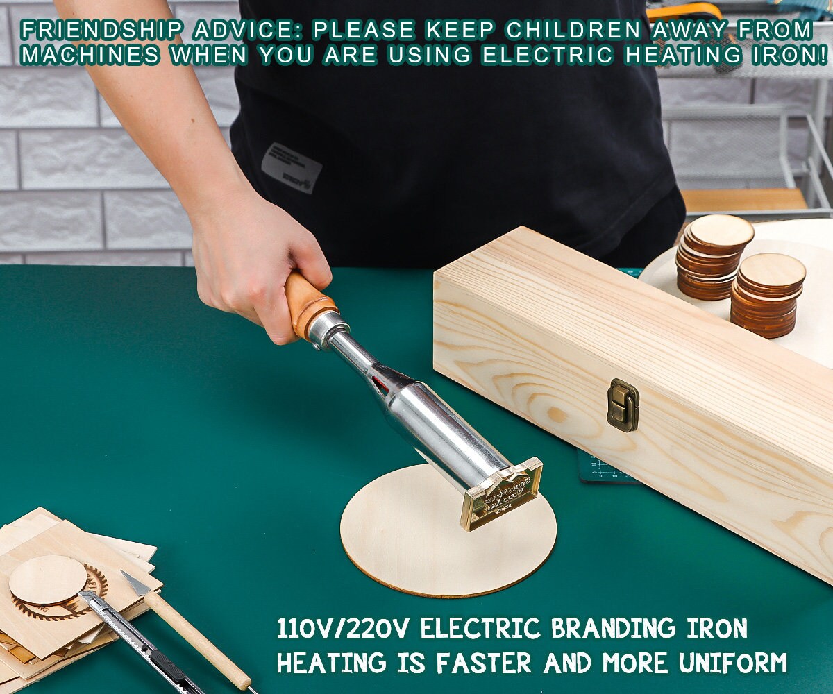 Signature Stamp Iron / Custom Electric Branding Iron for Wood, Meat ...