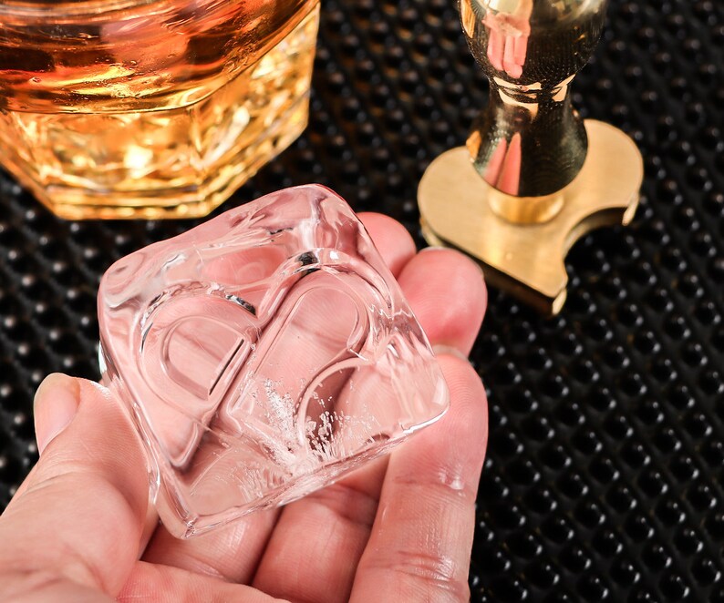 Custom Ice Cube Stamp Make Your Logo Ice Stamp, Custom Ice Cube Stamp ...