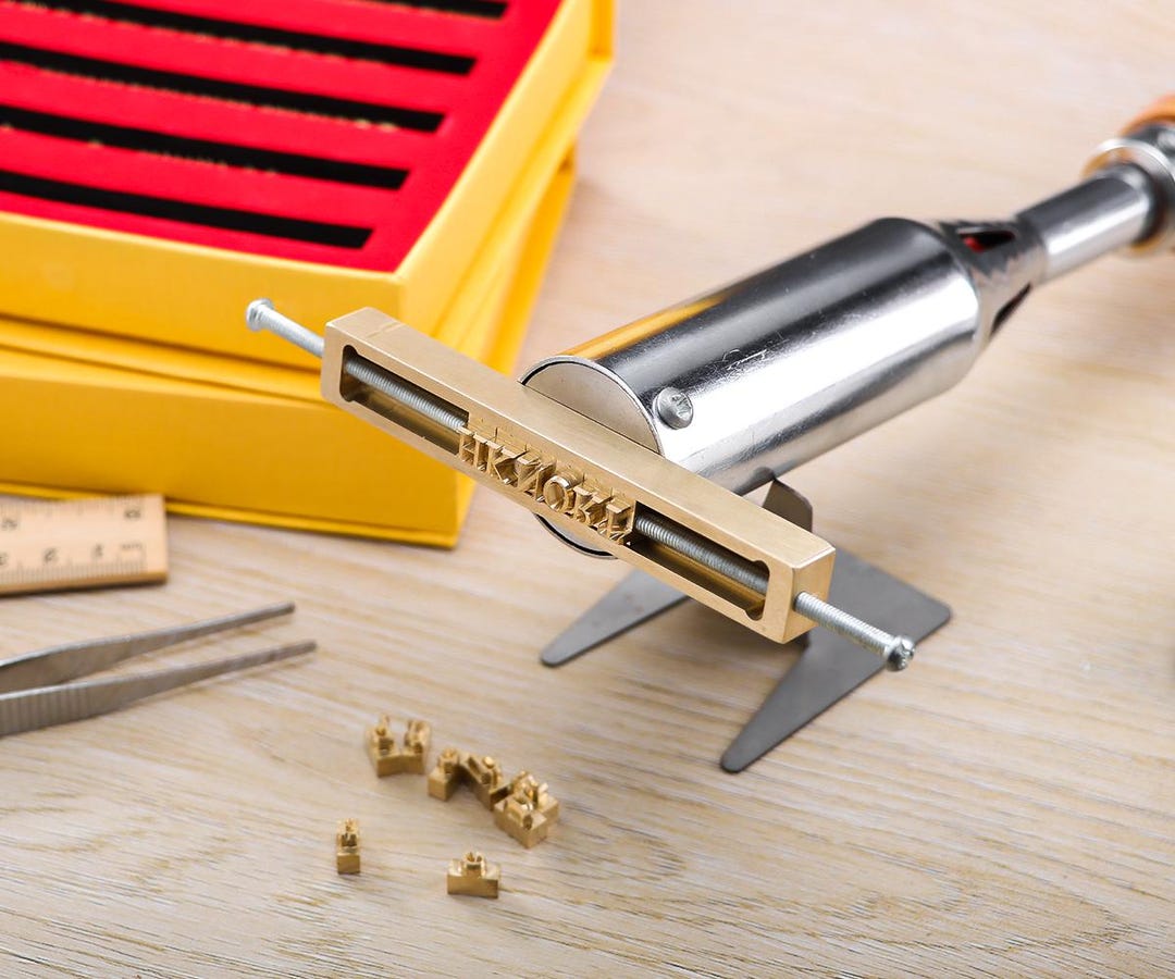 Any Fonts - Interchangeable Embossing Custom Letters Alphabet Number ...