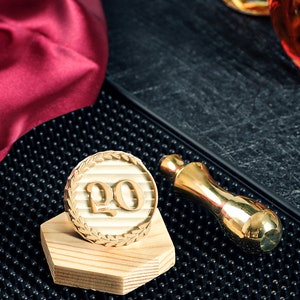 Metal Embossing Stamp / Ice Cube Stamp / Cocktail Ice Ball Stamp With ...