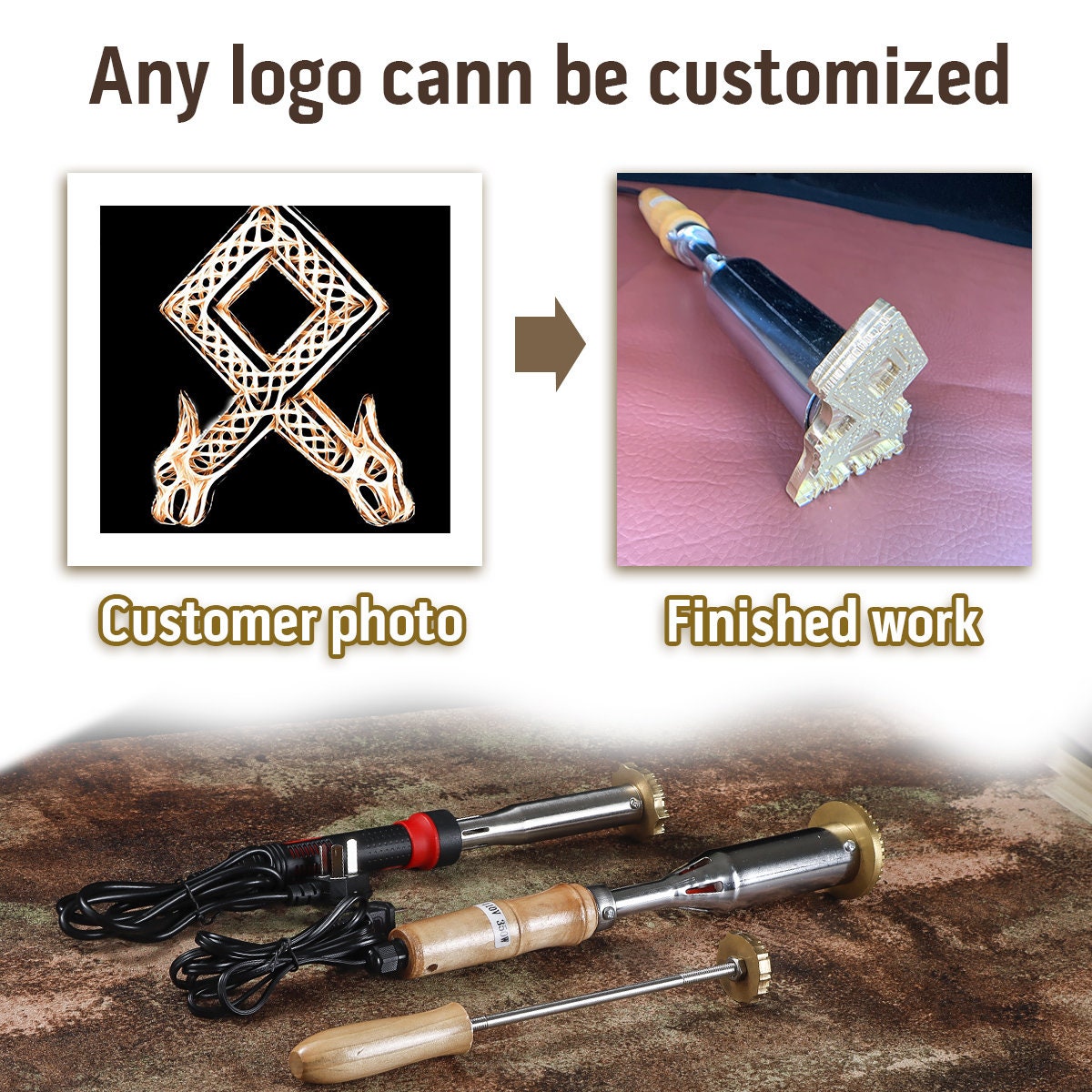 Custom Wood Burning Stamp / Custom Electric Branding Iron / Christmas ...