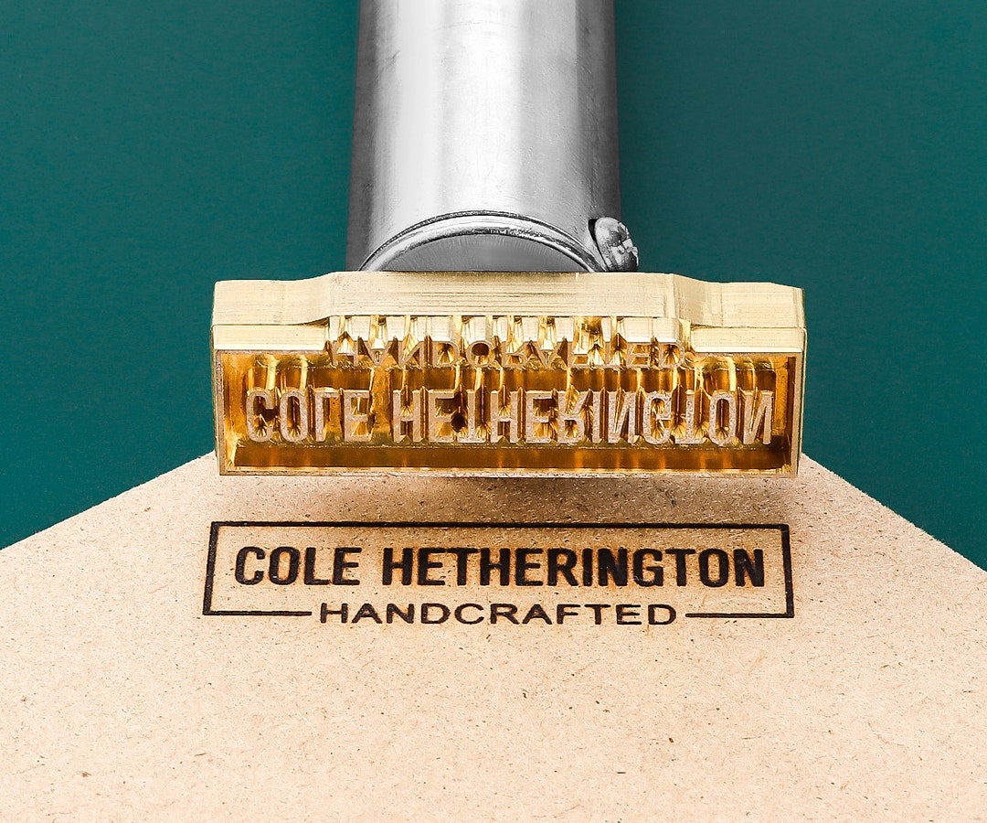 Custom Branding Iron for Wood and Leather, Signature Brand - Etsy