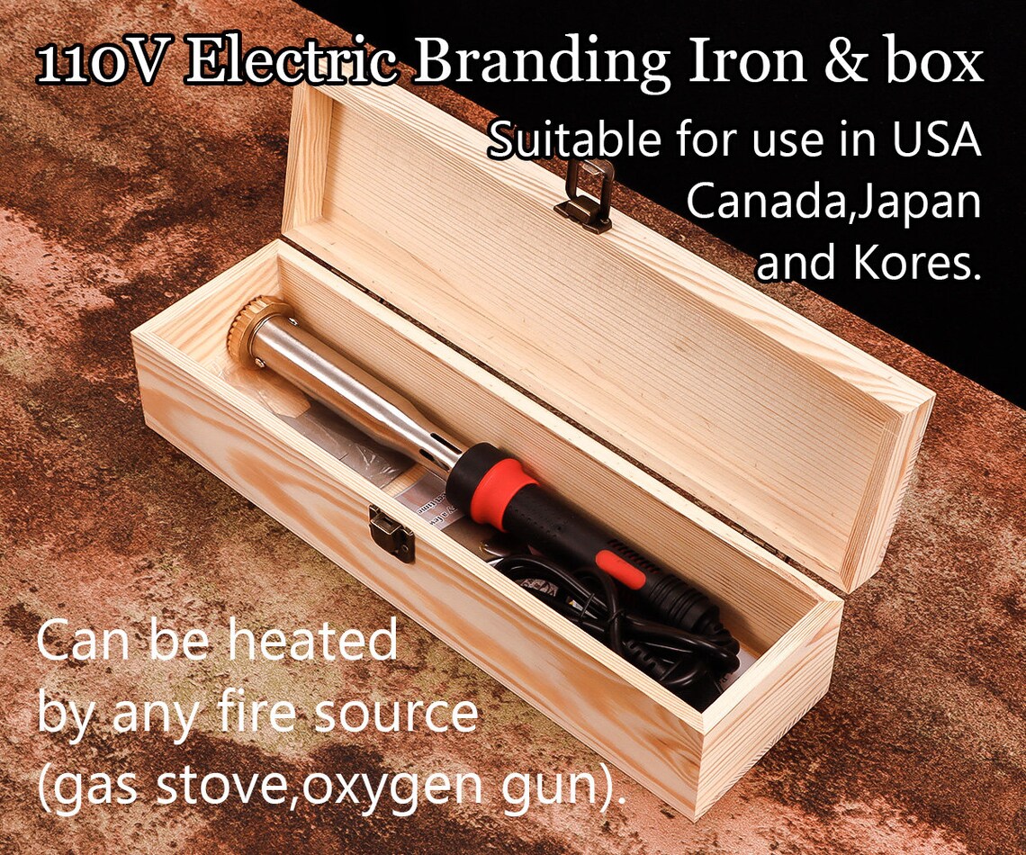 Custom Wood Burning Stamp / Wood Branding Iron Branding Iron - Etsy