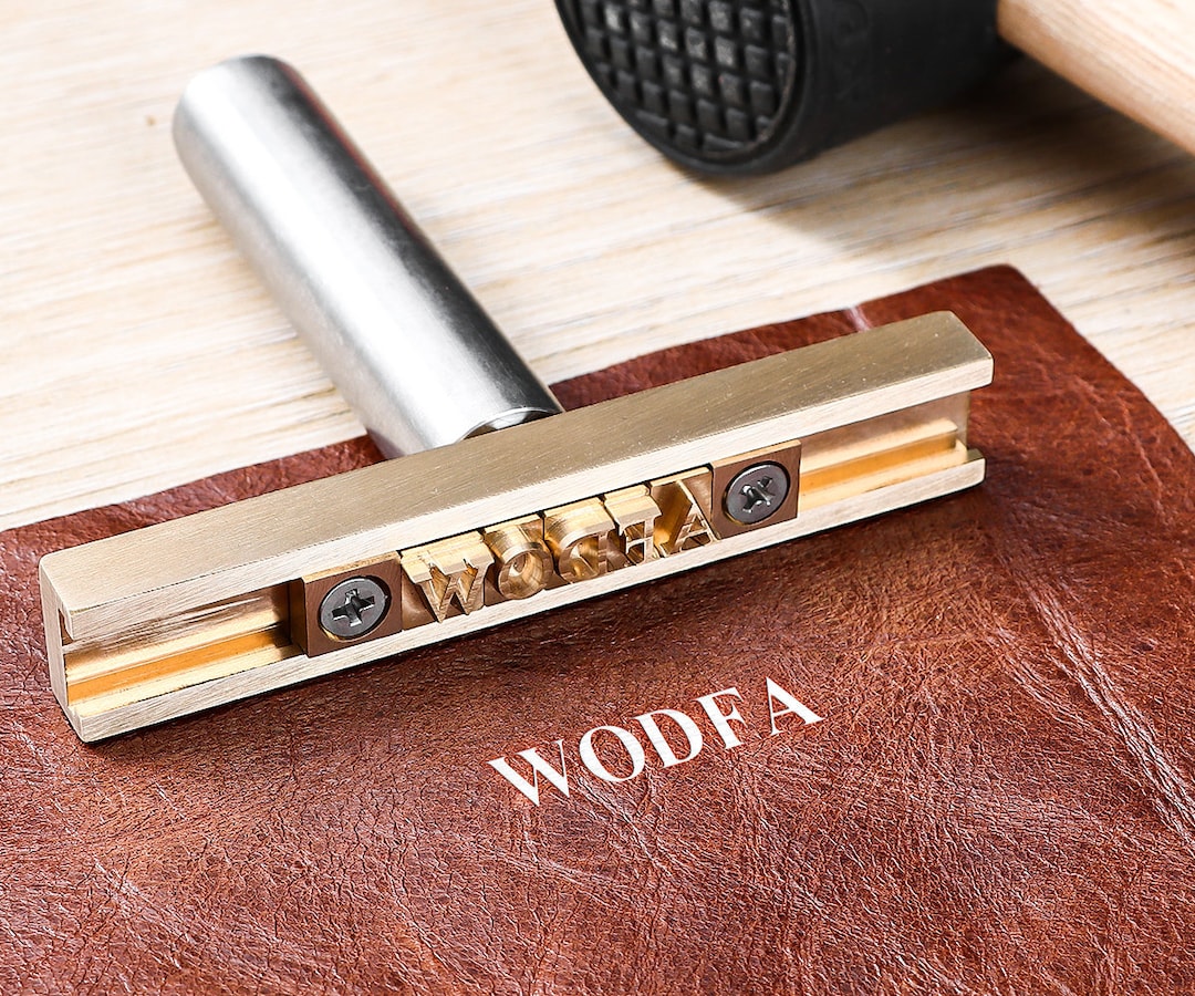 26 Interchangeable A-Z Alphabet Letter Stamp, Custom Flame Heated ...