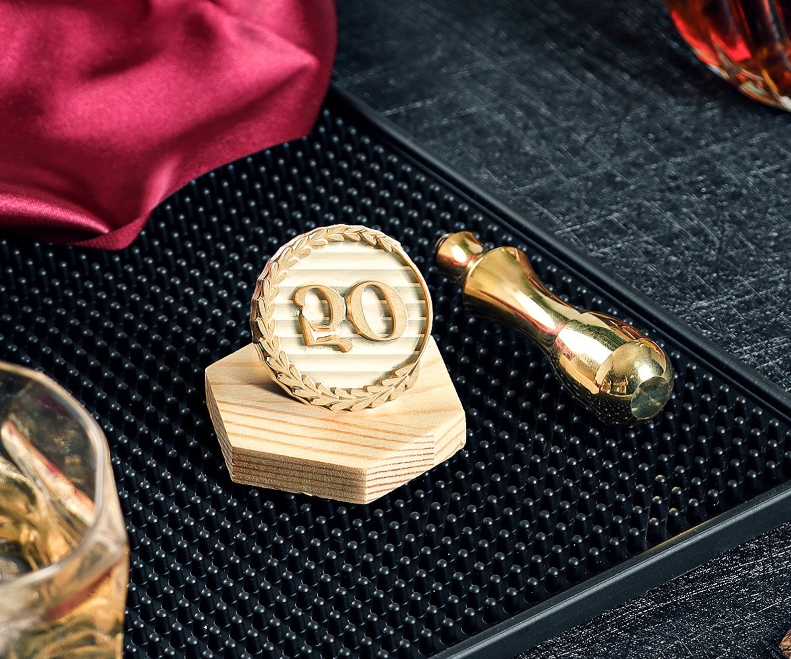 Personalized Ice Cubes Branding Stamp / Ice Cube Stamp / Ice Stamp for ...