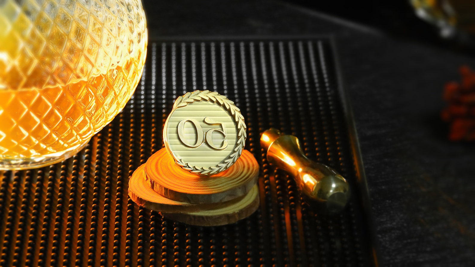 Metal Embossing Stamp / Ice Cube Stamp / Cocktail Ice Ball - Etsy