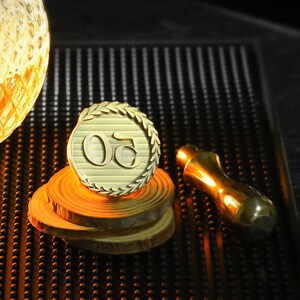 Metal Embossing Stamp / Ice Cube Stamp / Cocktail Ice Ball - Etsy