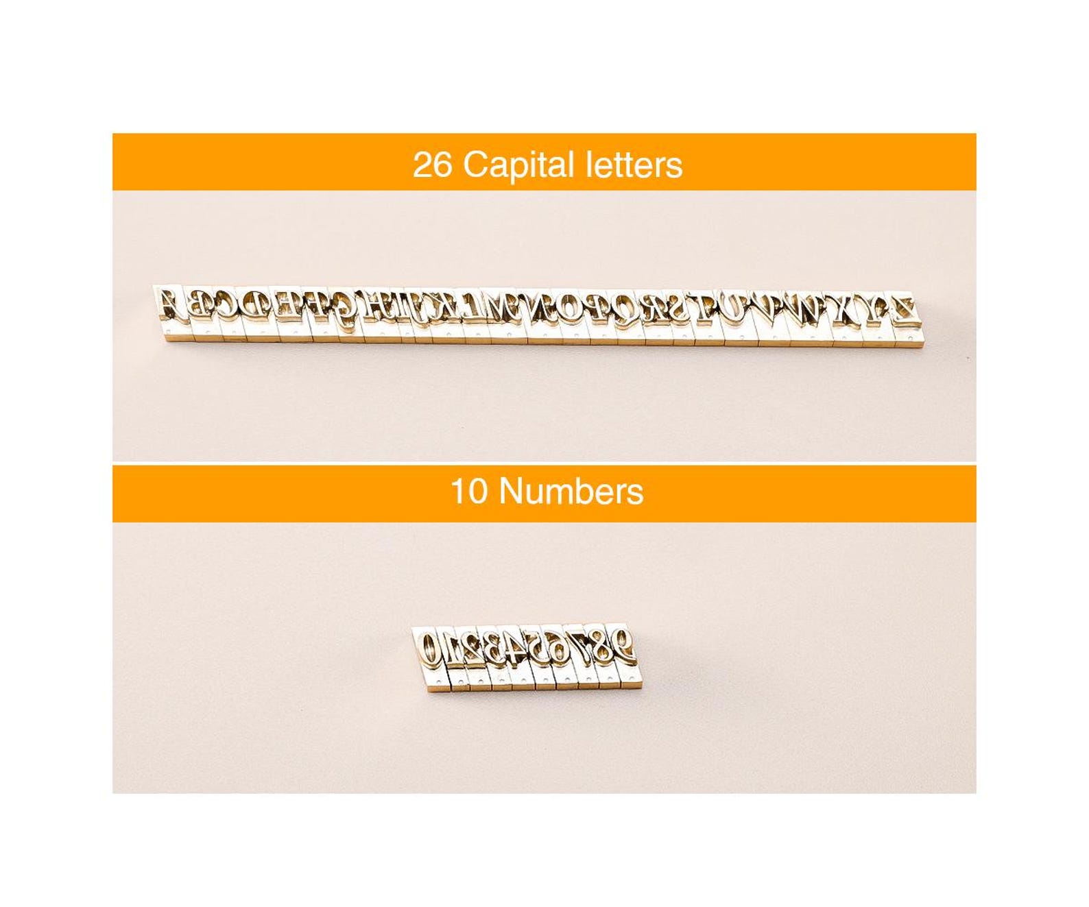 Leather Stamp, Alphabet Number Symbol Branding Iron - Etsy
