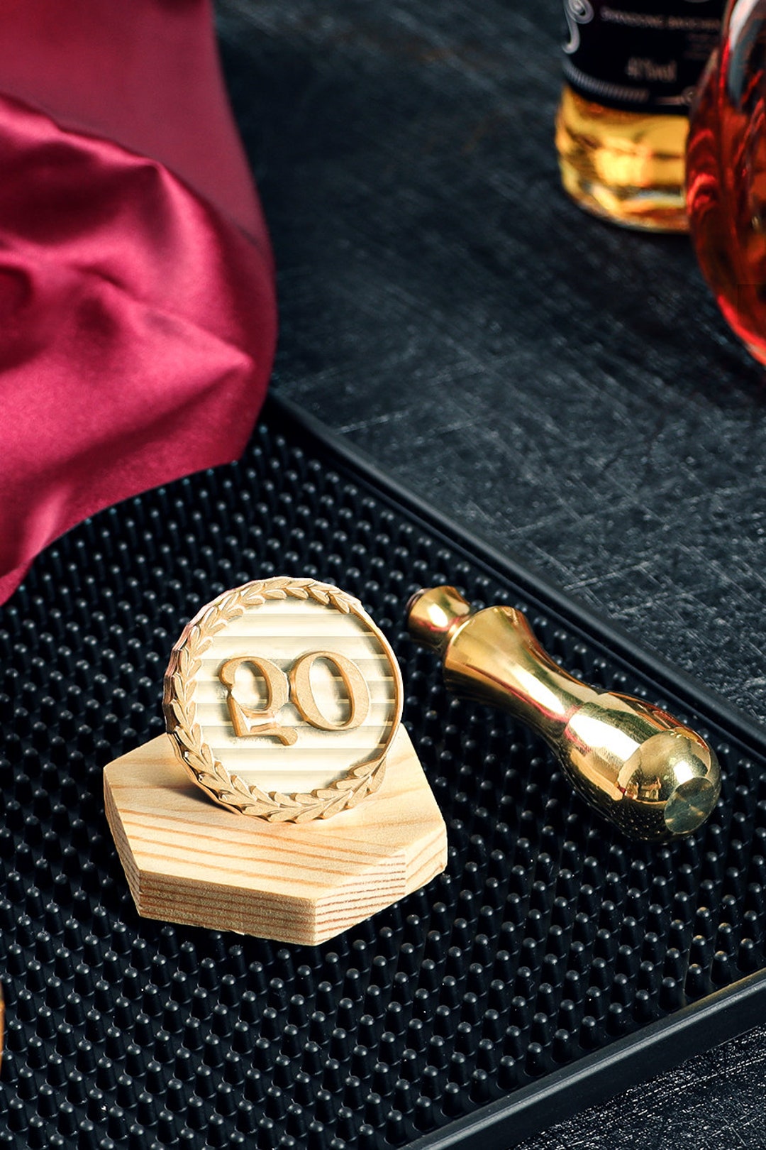 Make Your Logo Custom Ice Cube , Custom Logo Ice Cube Stamp for Bar ...