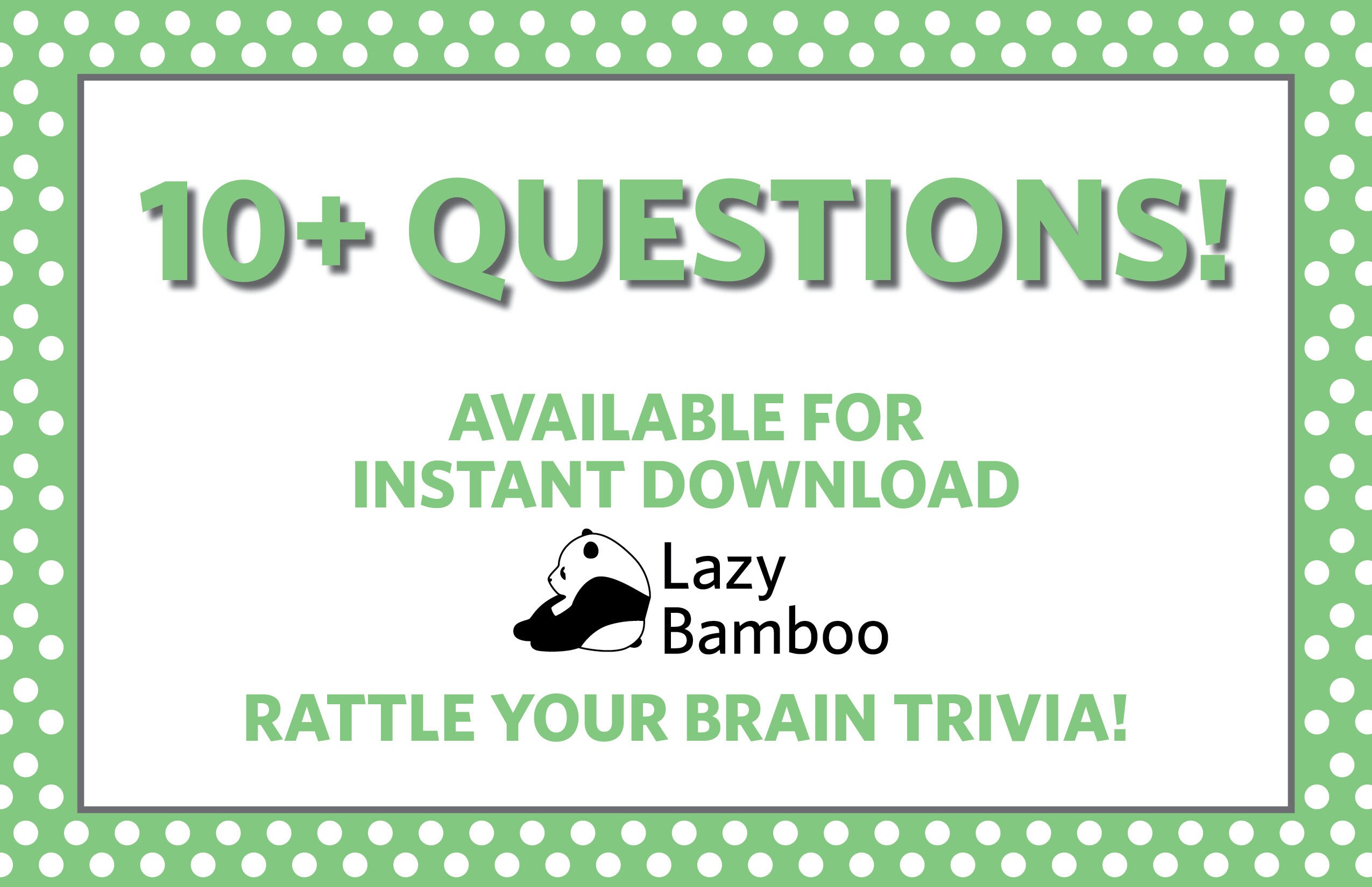 Virtual Baby Shower Game for New Mom, Rattle Your Brain Trivia, Baby ...