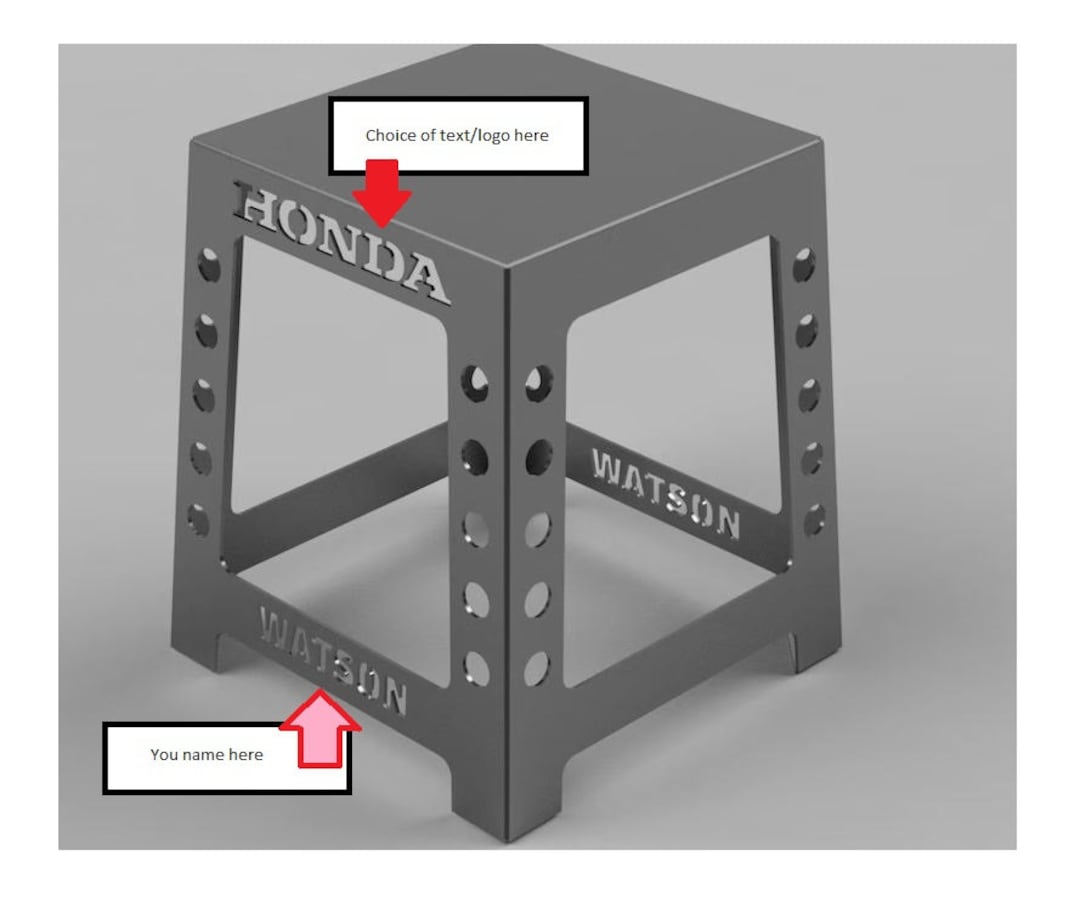 Custom Designed Dirt Bike Stand - Etsy