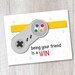Printable Gamer Valentine Cards for Kids School Valentine Gaming ...