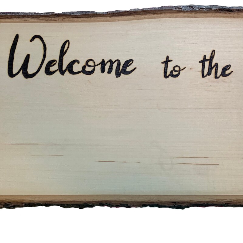 Pyrography Sign - Etsy