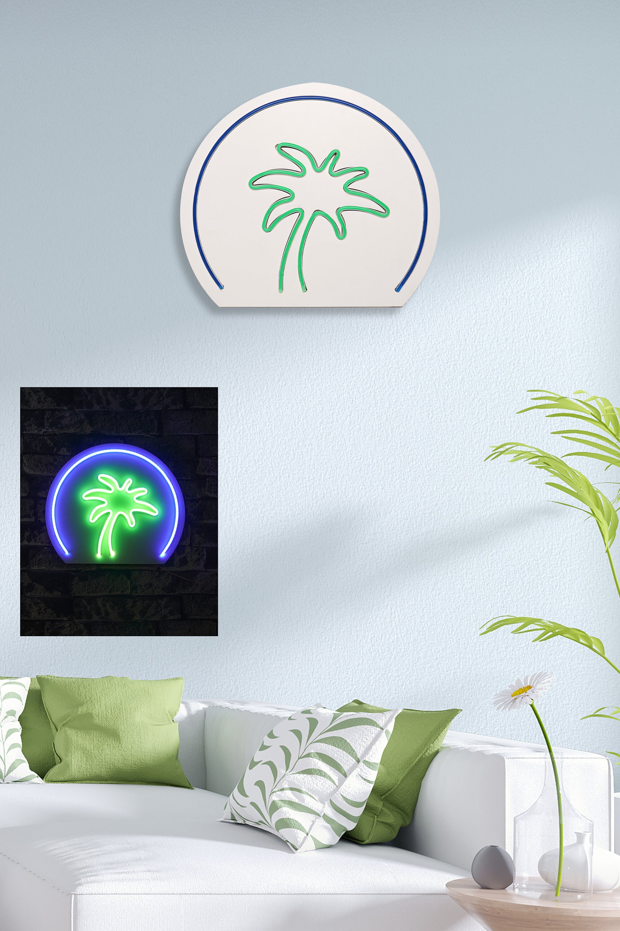 Palm Tree Neon Custom Neon the Beach Neon Handmade Summer Neon LED ...
