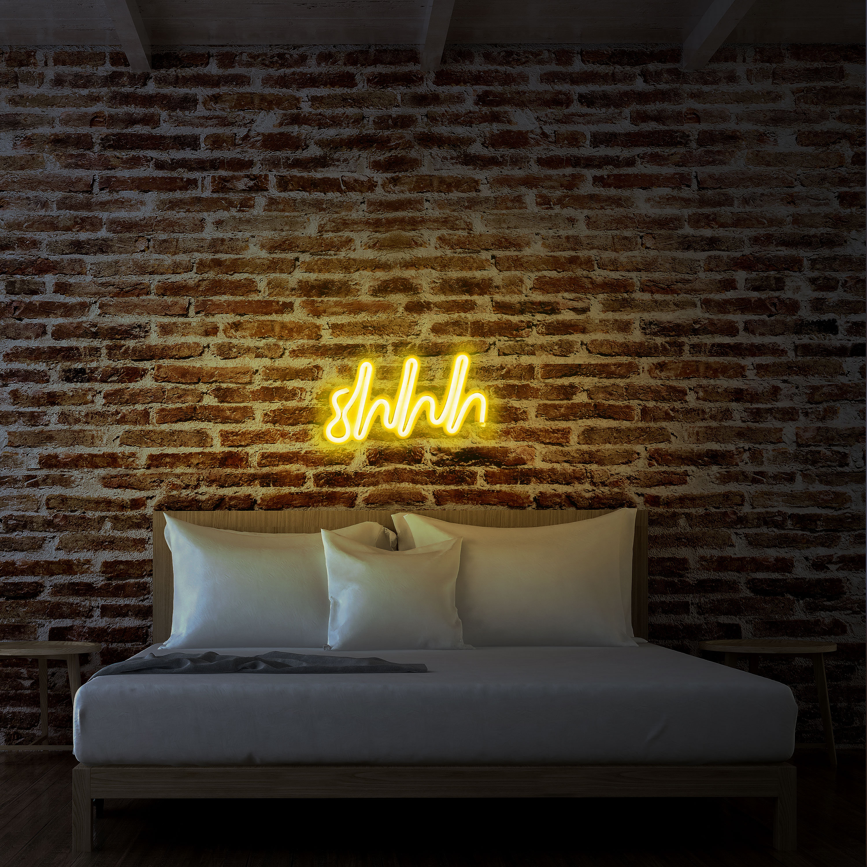 Neon Lights And Wall Signs