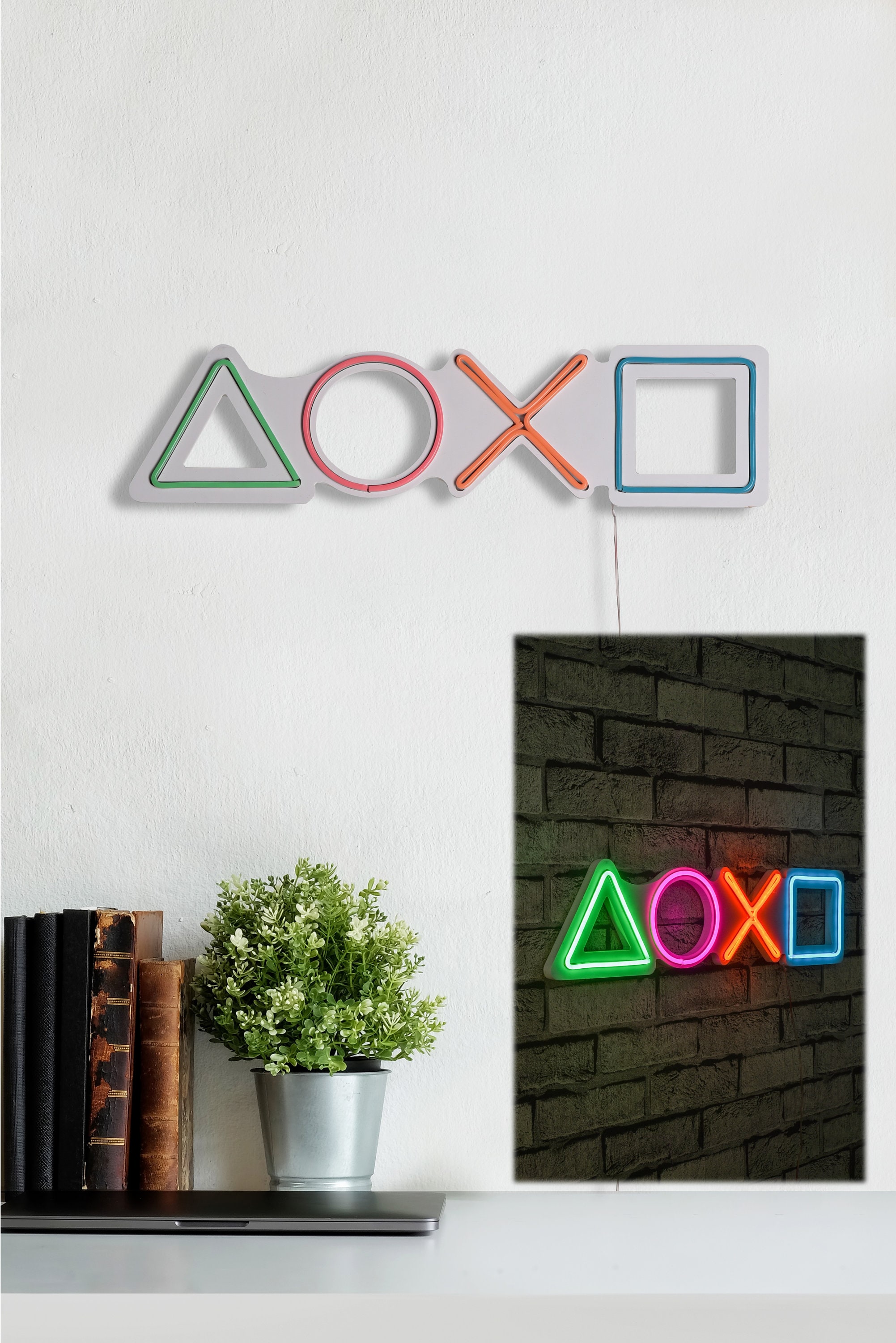 Play Station Neon Custom Neon Handmade Neon PS Neon Wall - Etsy