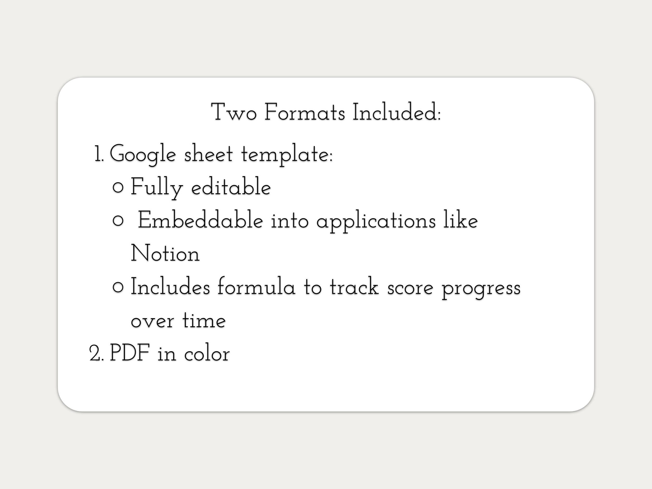 Student Grade Tracker / Simple Progress Tracker Student Tool Assignment ...