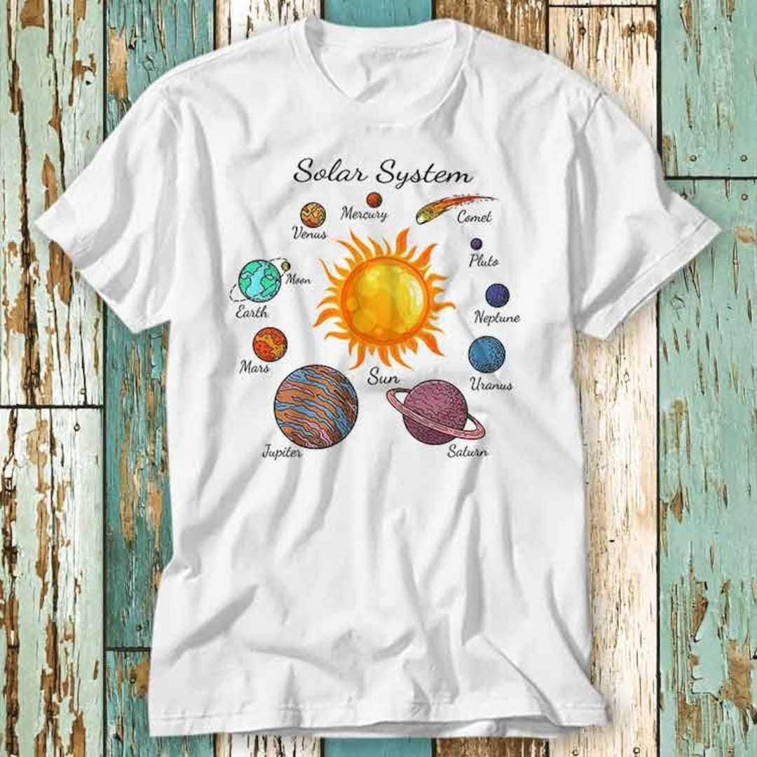 Solar System T Shirts Ladies