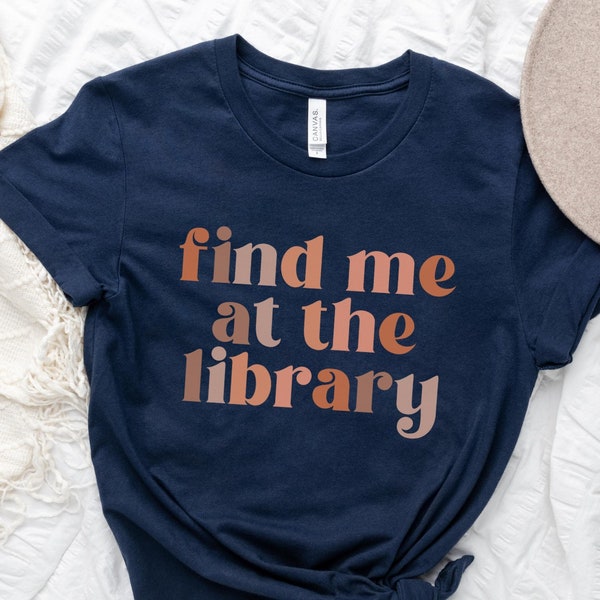Library Shirt - Etsy