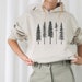 Pine Tree Hoodie, Evergreen Trees, Forest Sweatshirt, Tree Hoodie, Gift ...