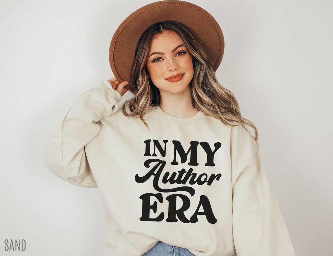 In My Author Era Sweatshirt, Author Sweatshirt, Writer Sweatshirt, Gift ...