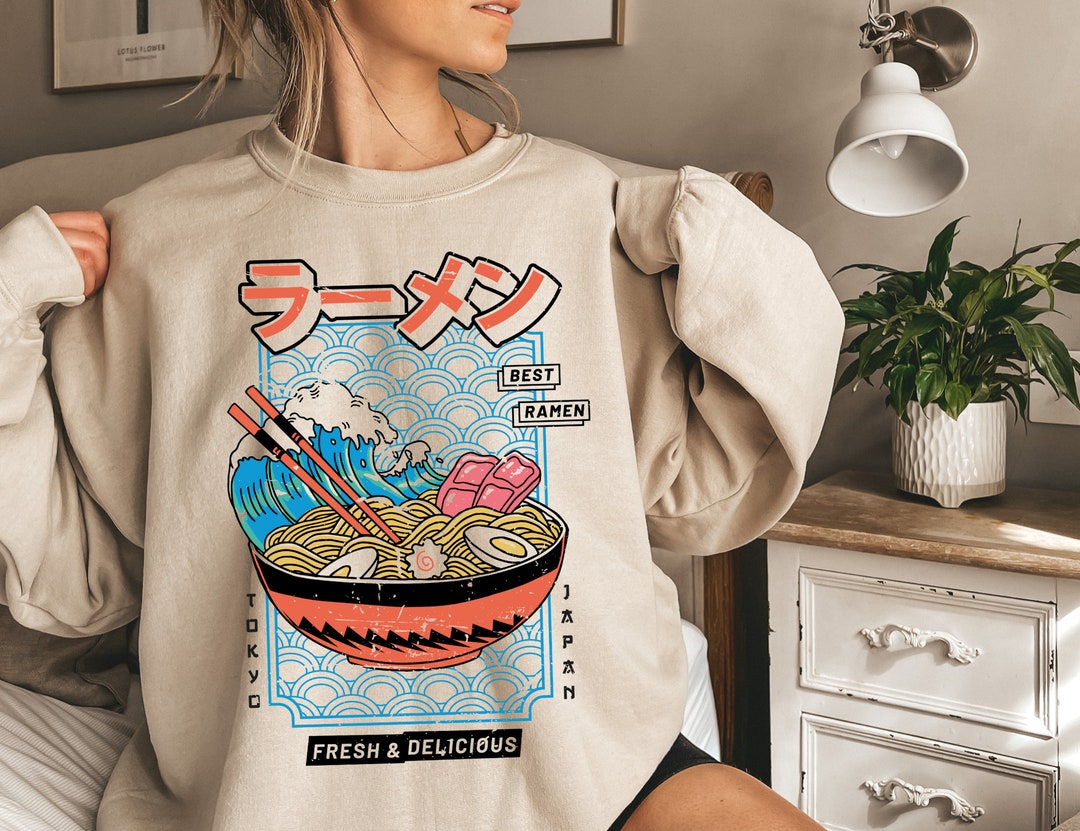 Vintage Ramen Sweatshirt, Ramen Gift, Ramen Lover Gift, Ramen ...