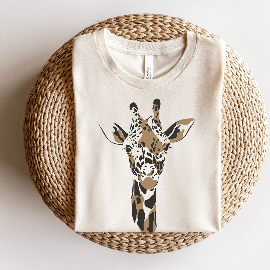 Giraffe T-shirt, Watercolor Giraffe Shirt, Boho Jungle, Gift for ...
