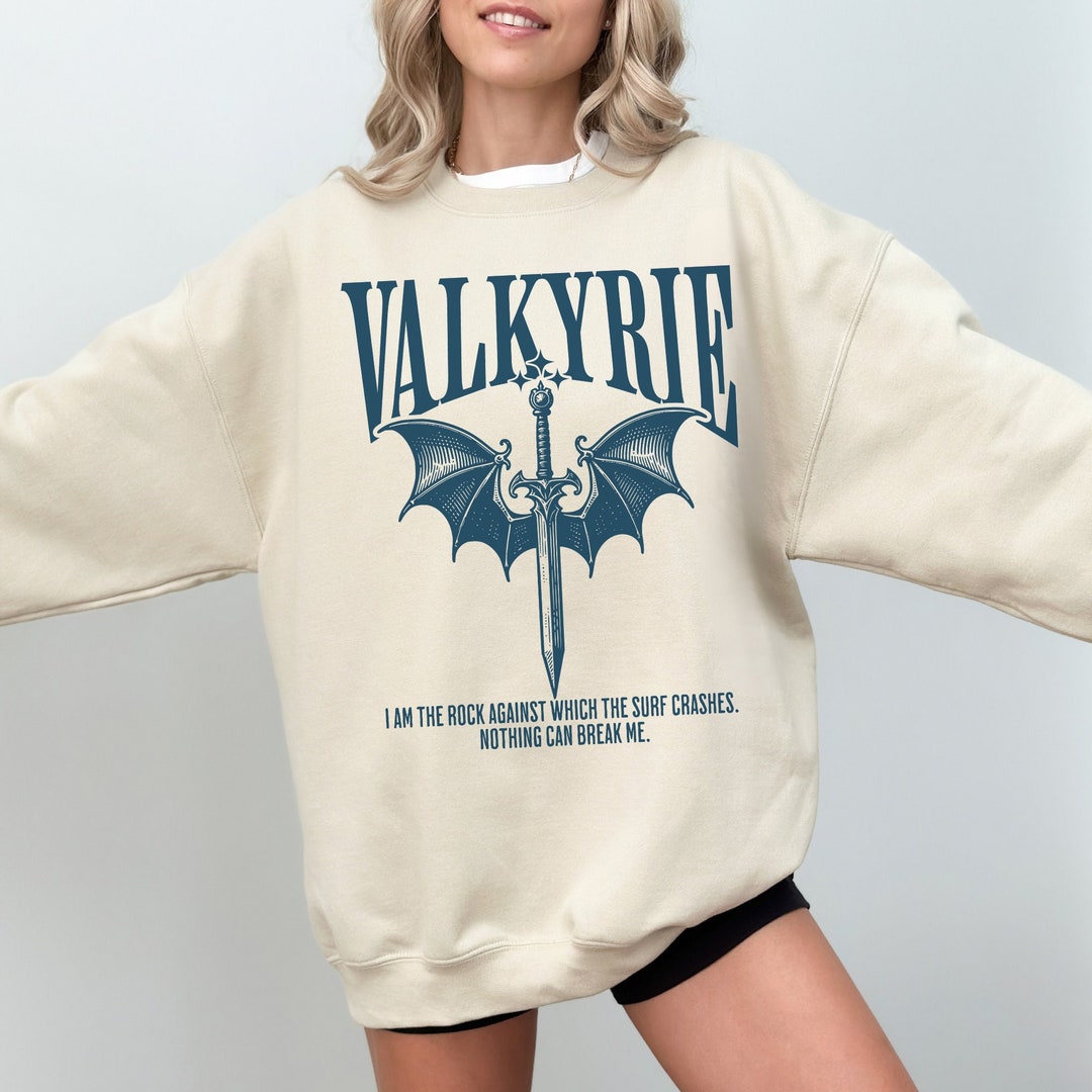 Valkyrie Sweatshirt (officially Licensed), ACOTAR Merch, Acotar ...