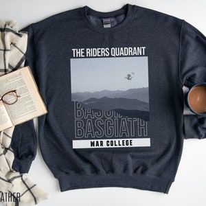 Fourth Wing Sweatshirt (OFFICIALLY LICENSED), Fourth Wing Merch, Riders ...