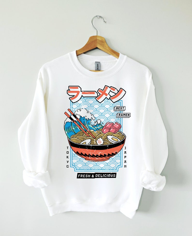 Vintage Ramen Sweatshirt, Ramen Gift, Ramen Lover Gift, Ramen ...