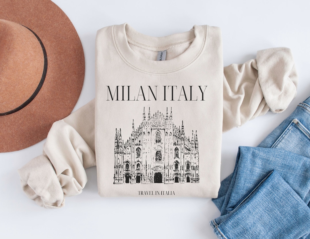 Milan Italy Sweater, Milan Travel Sweater, Italy Sweater, Milan ...