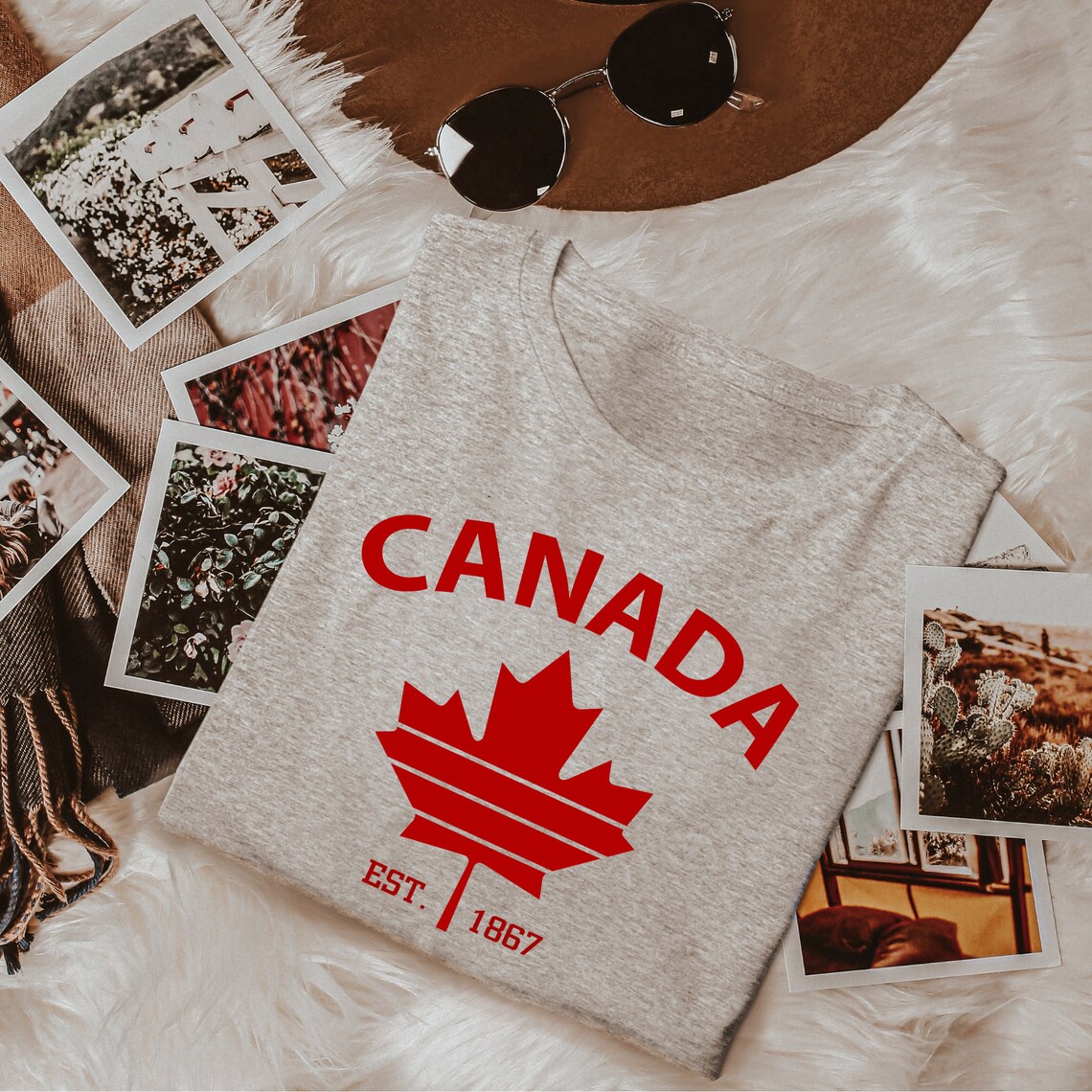 Canada Shirt Proud Canadian Canadian T-shirt Canada Day | Etsy