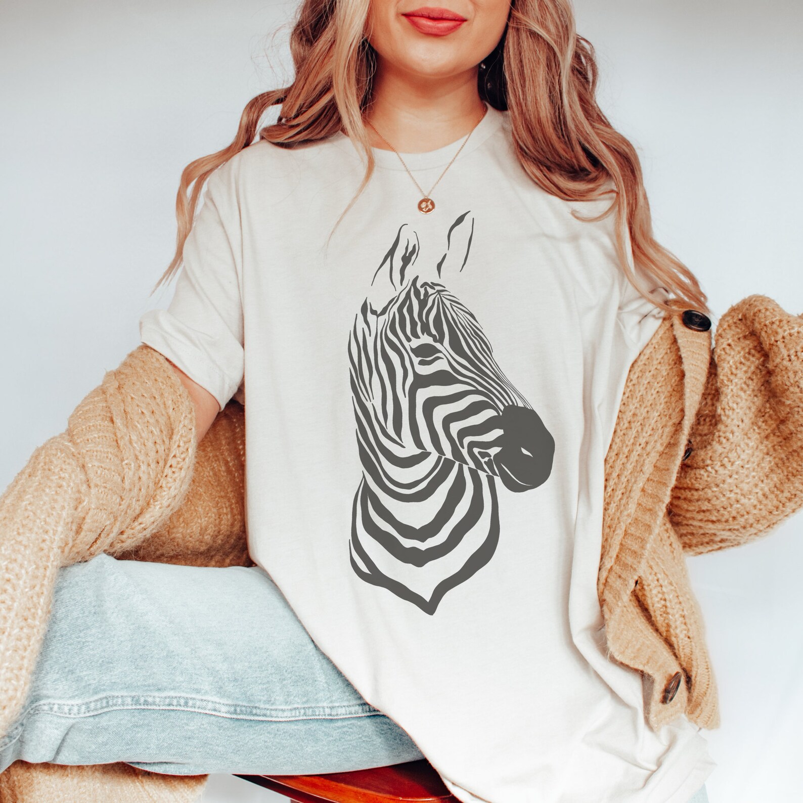 Zebra T-shirt, Boho Zebra, Watercolor Zebra Shirt, Jungle T-shirt ...