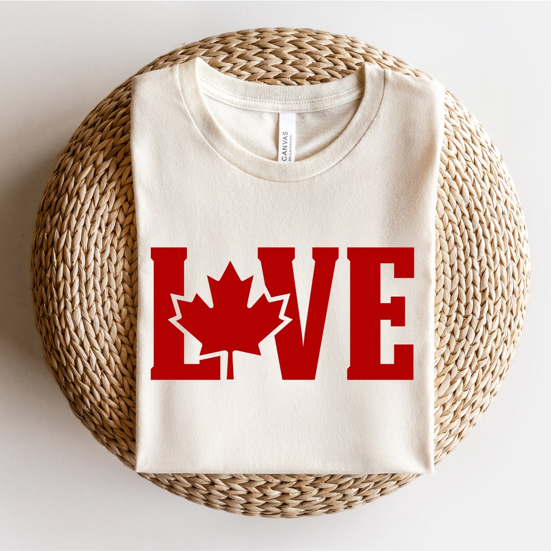 Canada Day T-shirt, Canada Love, Canadian T-shirt, Canada Day Shirt ...