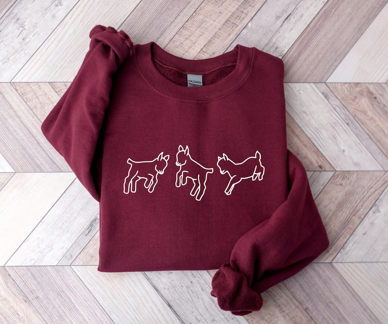 Goats Sweatshirt, Goat Mom Sweater, Goat Mom, Cute Goats Sweatshirt ...
