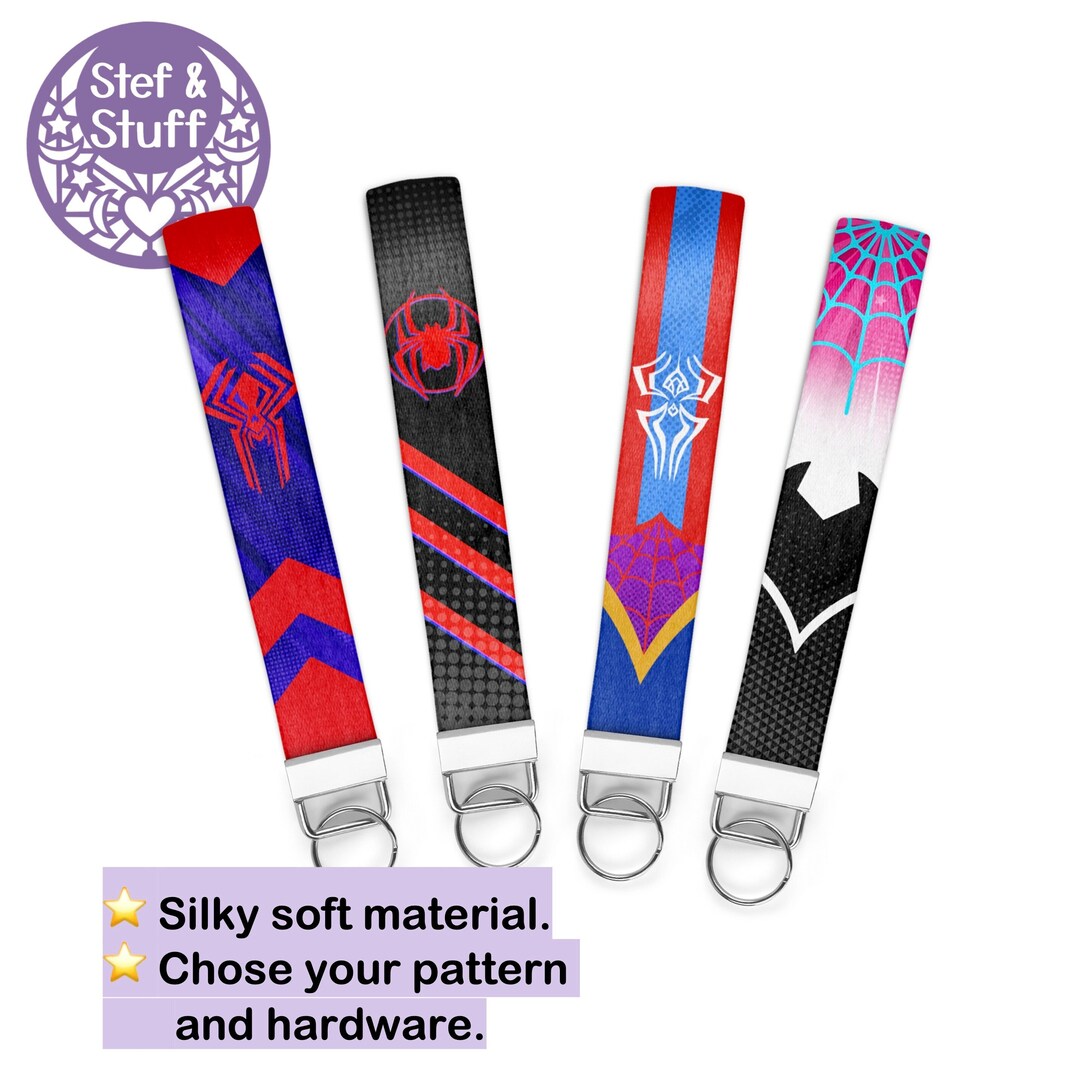 Spidey Inspired Wristlets - Etsy