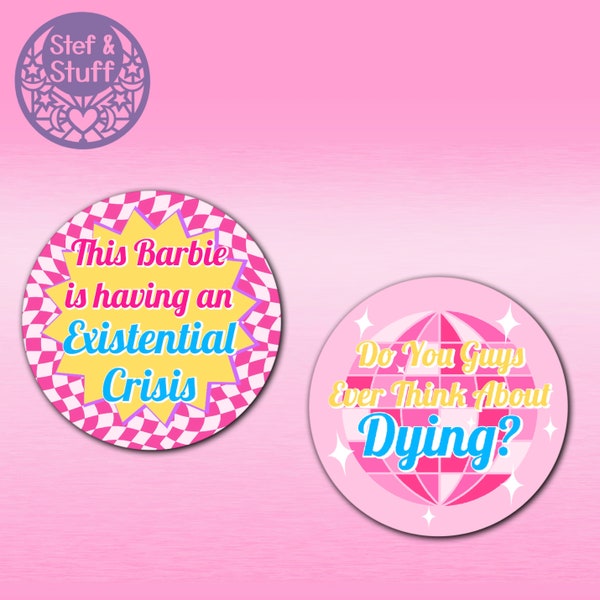 Barbie Movie Magnets - Etsy